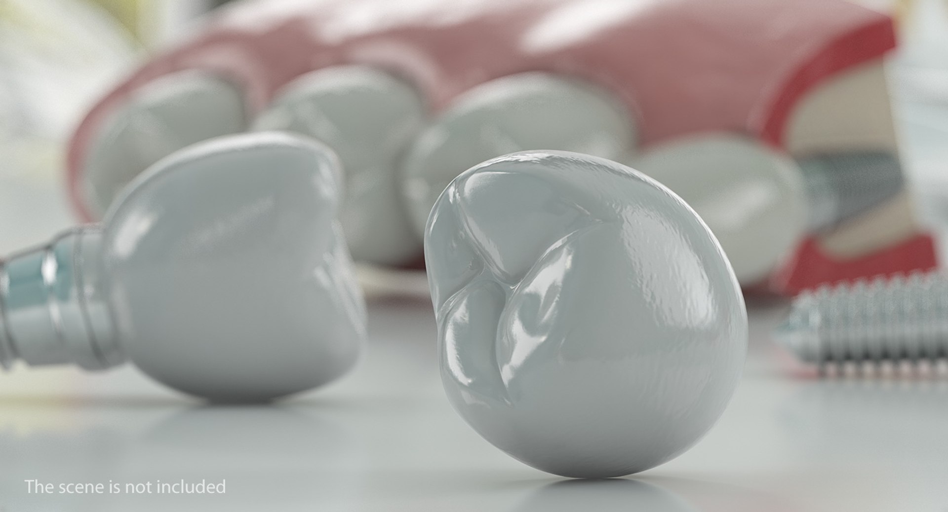 3D Dental Crown Model - TurboSquid 1428836