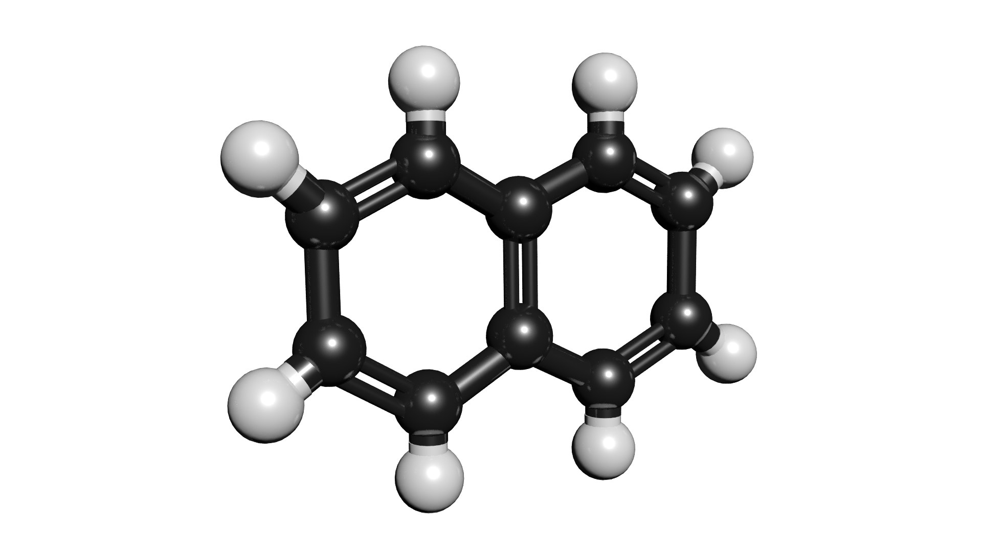 3D C10h8 Molecule Model - TurboSquid 1425570