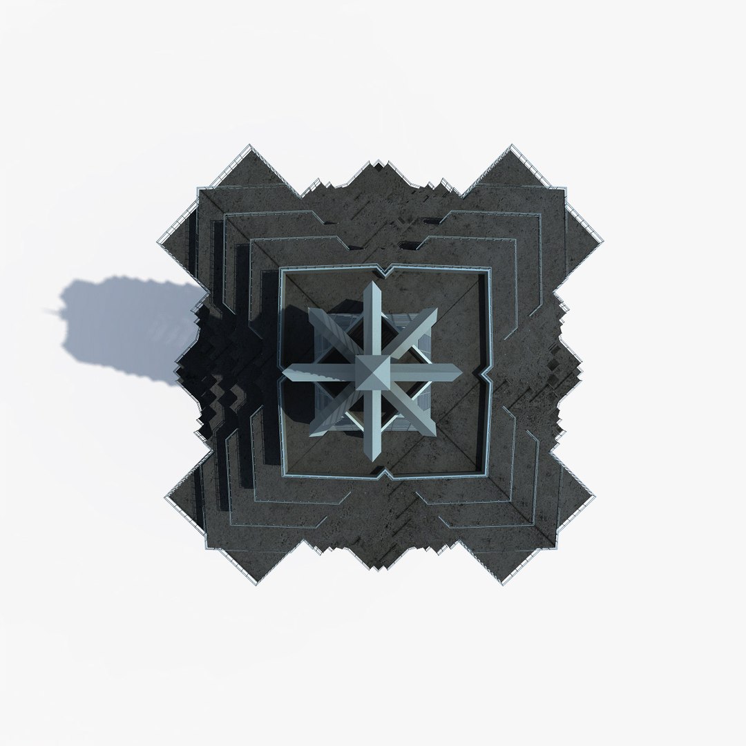 Jin Mao Tower 3d Max