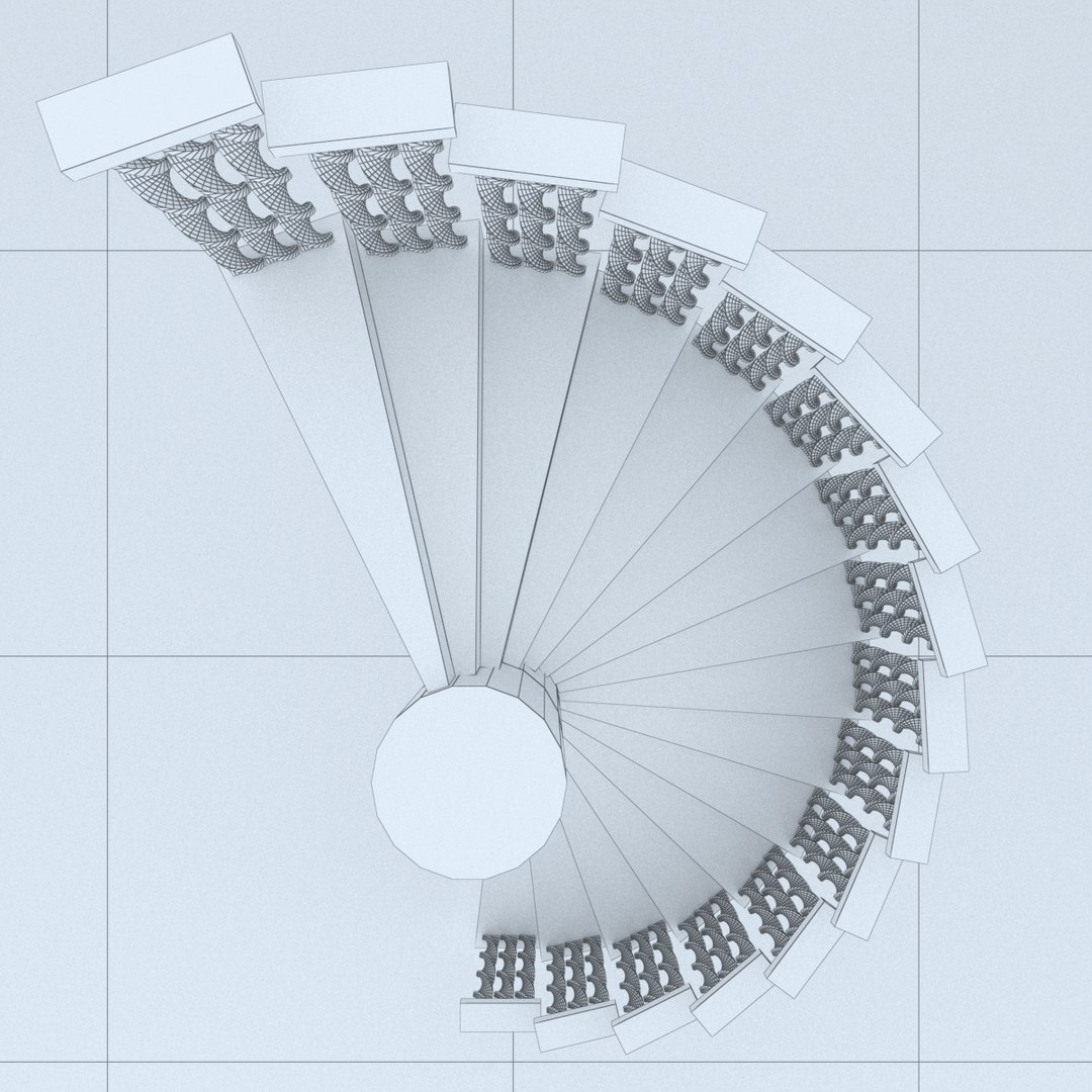 3D Stairs Architectural Design Model - TurboSquid 1197233