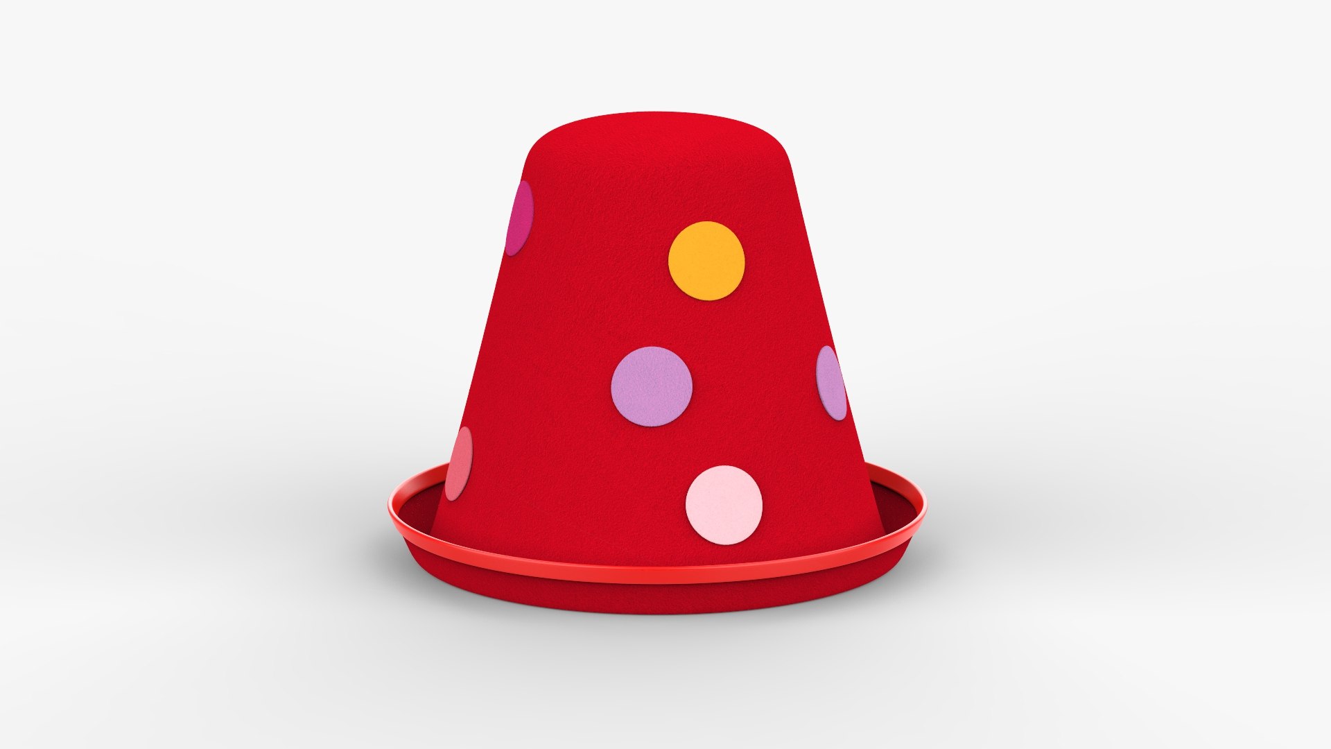 3D Model Clown Hat - TurboSquid 1994999