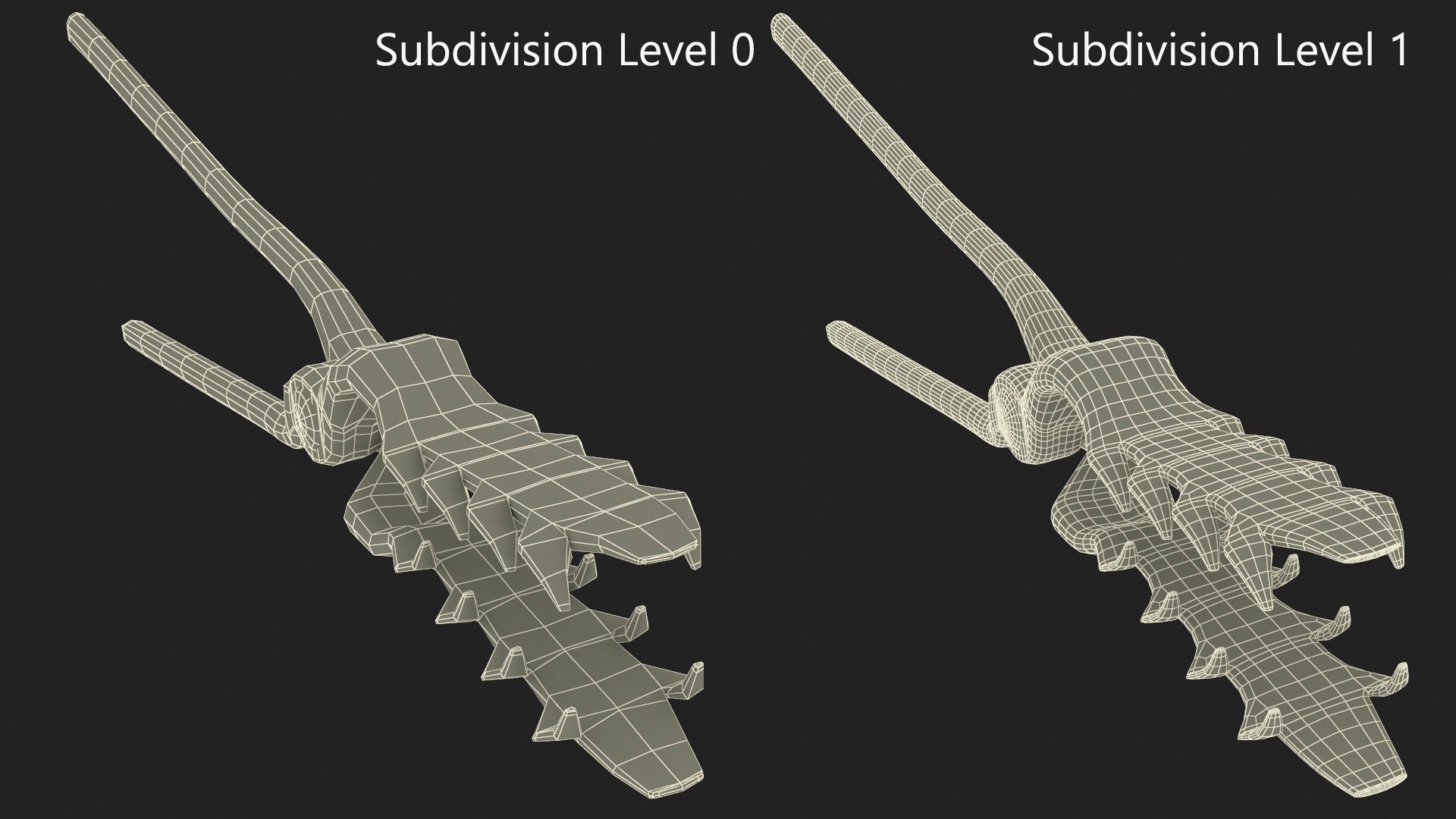 3D Model Crocodile Shears - TurboSquid 2244502