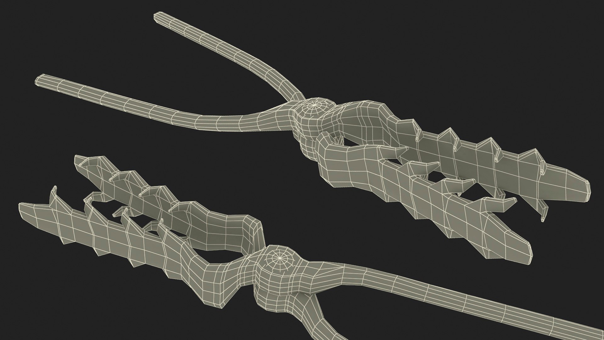 3D Model Crocodile Shears - TurboSquid 2244502