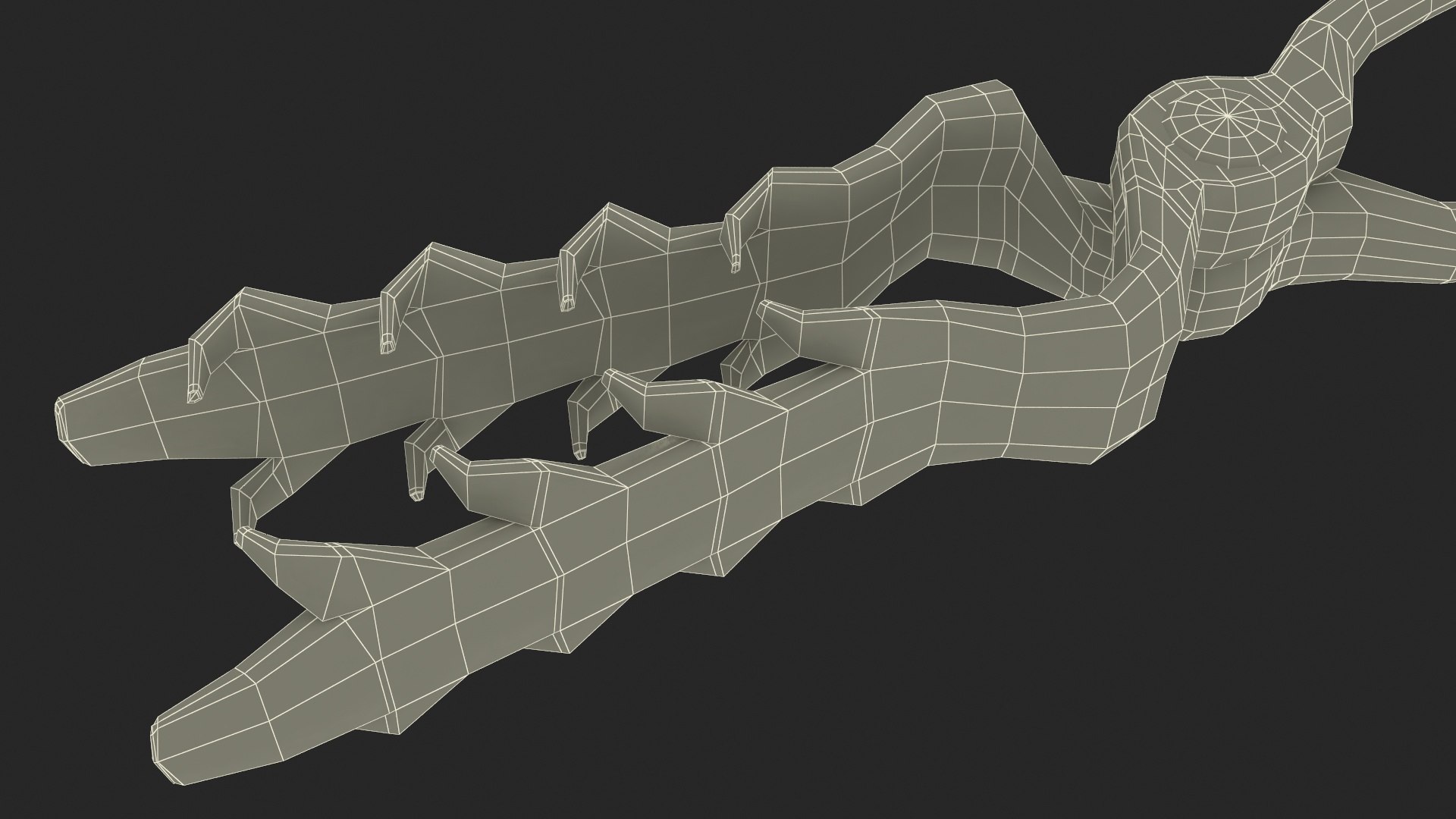 3D Model Crocodile Shears - TurboSquid 2244502
