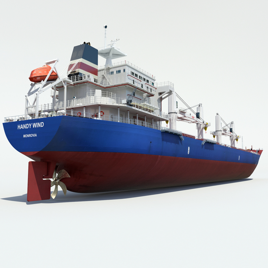 geared bulk cargo vessel max