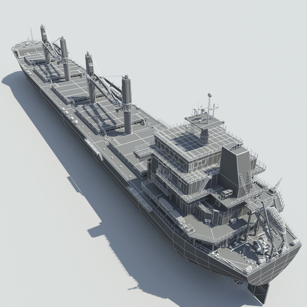 geared bulk cargo vessel max