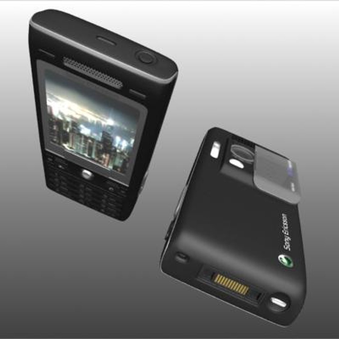 Sony Ericsson K800 Cell Phone 3d Max