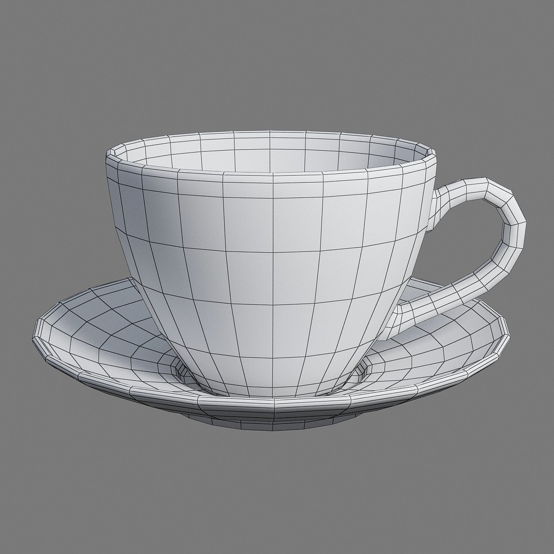Tea Cup Model - TurboSquid 1186531