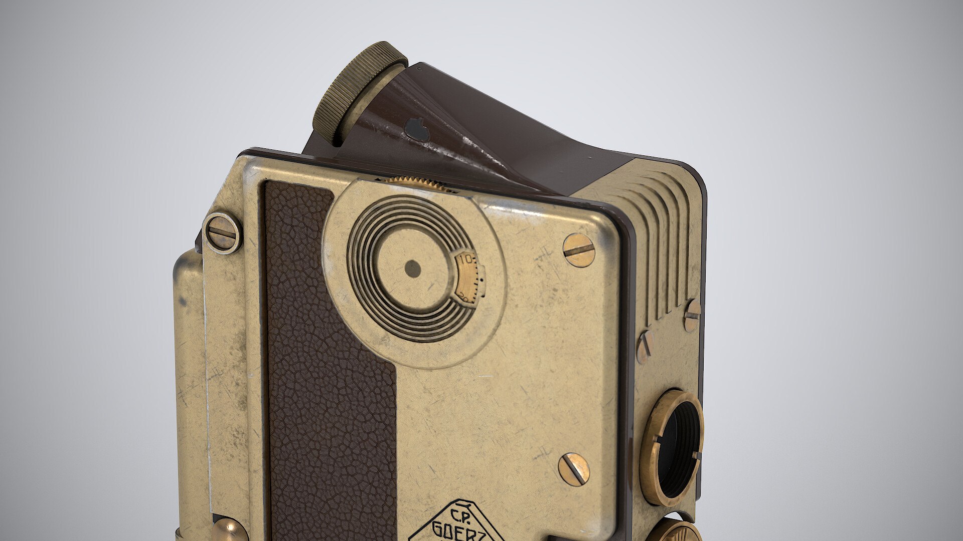 Minicord Goerz III 3 Camera - PBR 3D Model - TurboSquid 2200067