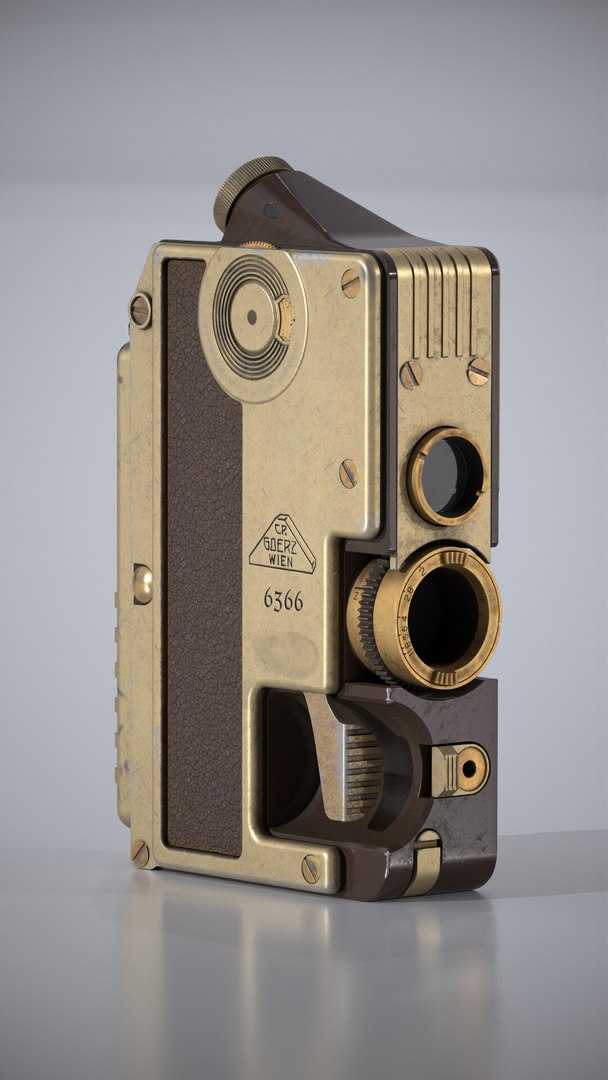 Minicord Goerz III 3 Camera - PBR 3D Model - TurboSquid 2200067