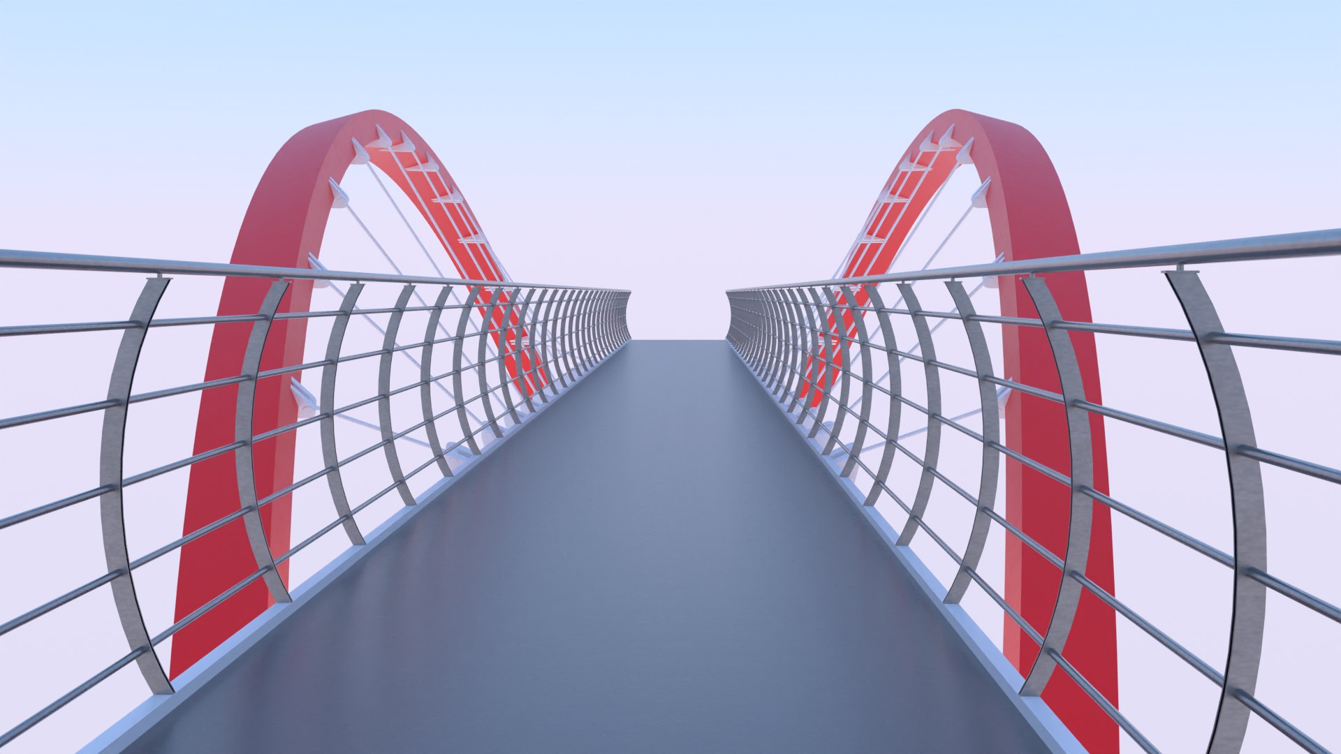 Pedestrian And Pipeline Bridges PBR Model - TurboSquid 2283558