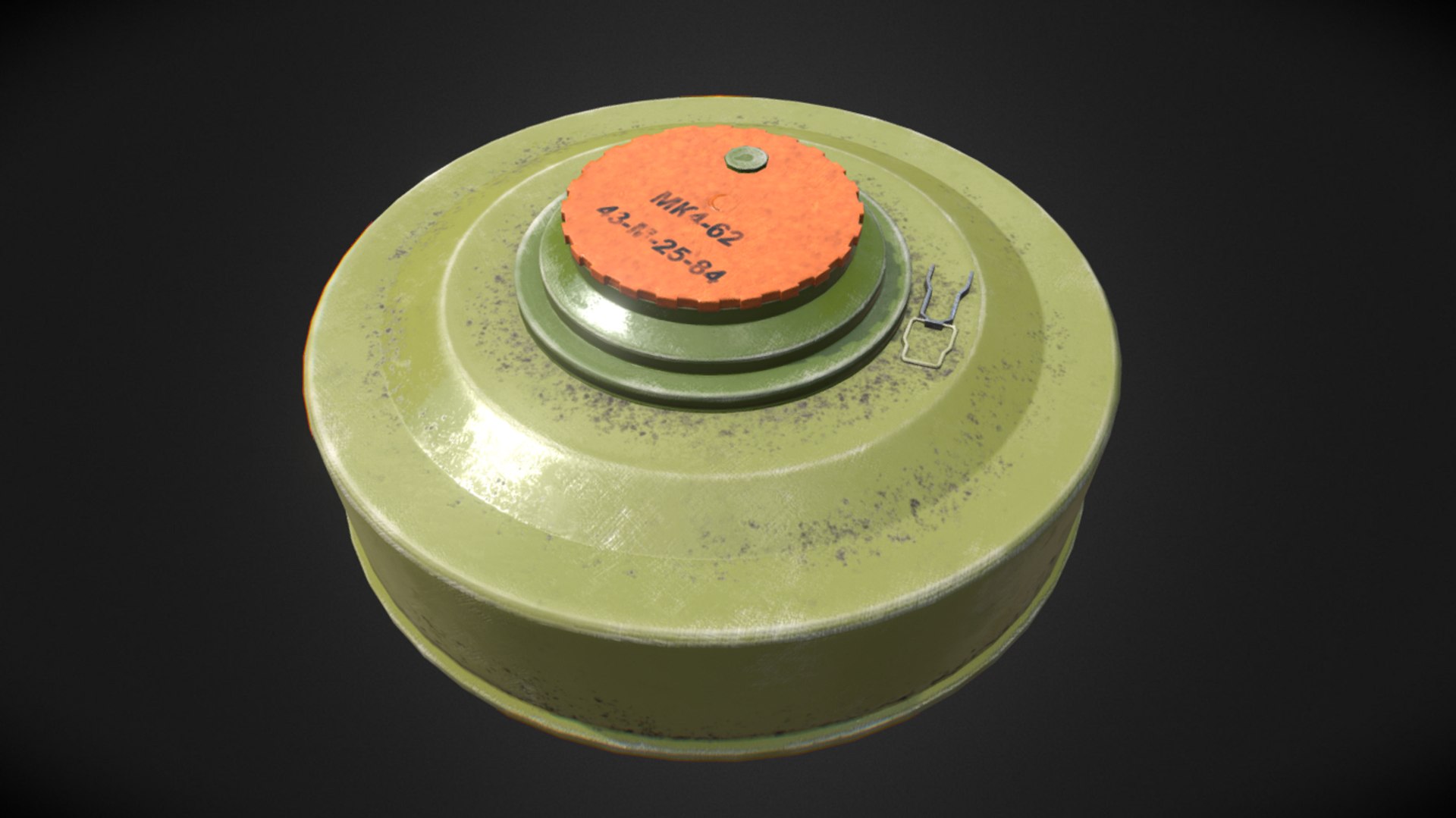 modelo 3d Mina antitanque TM-62 - TurboSquid 1276615