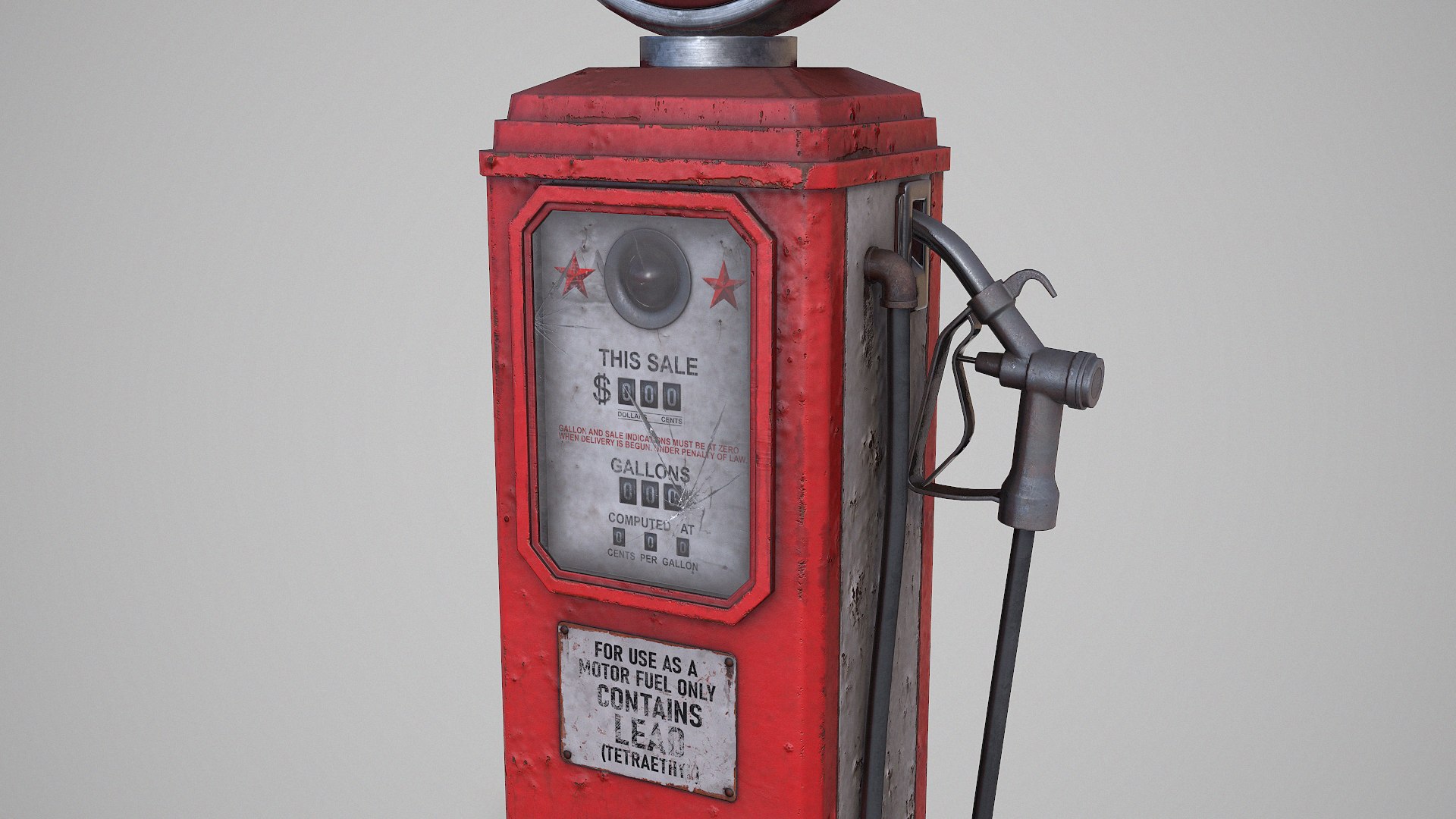 3D Gas Pump Model - TurboSquid 1790179