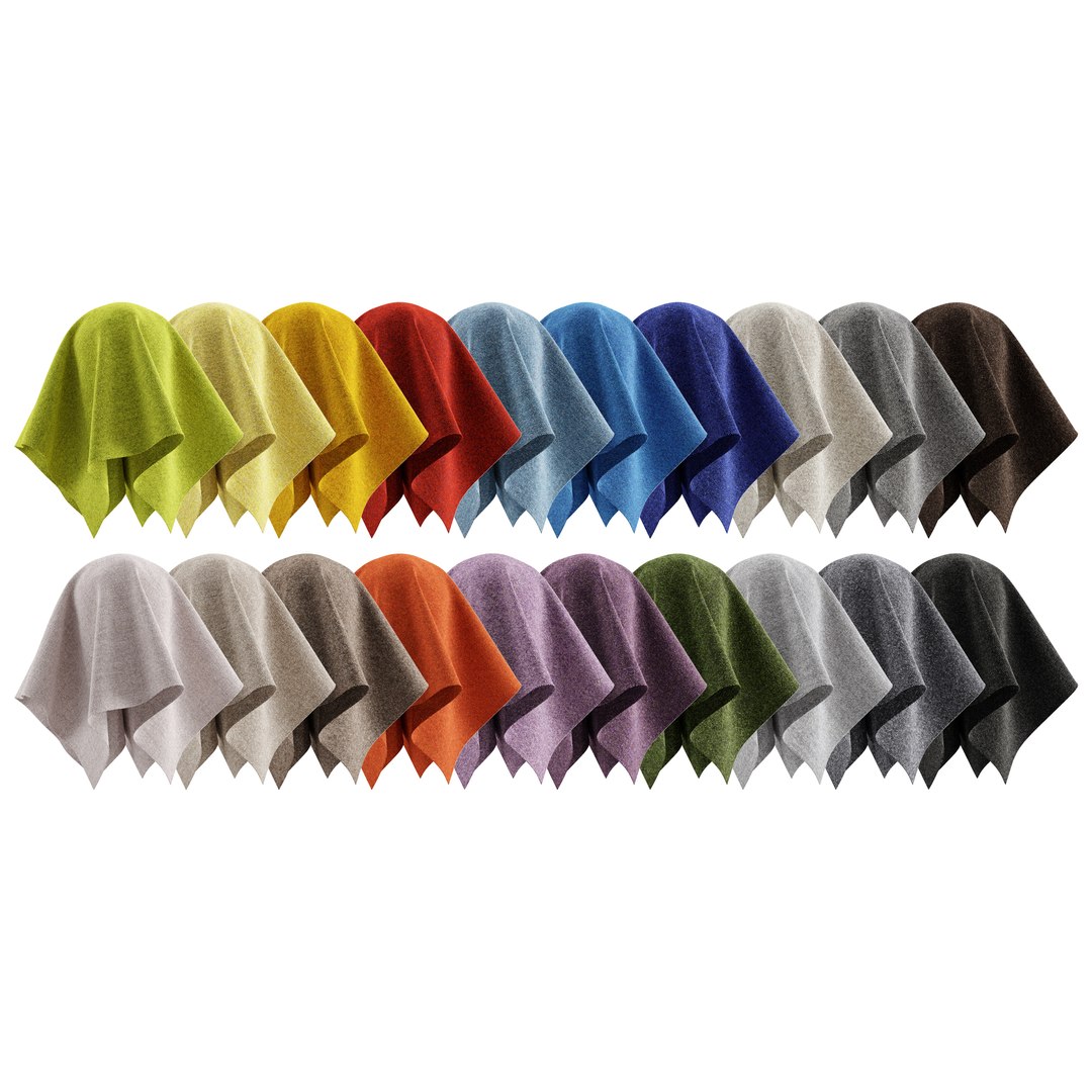 Keymer Textile Richwool Collection Vol21 3D Model - TurboSquid 2399005