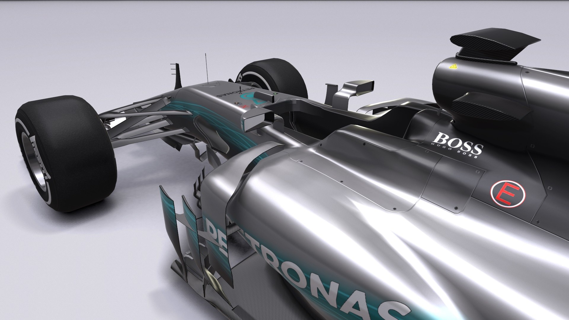 3D 2017 Mercedes W08 - TurboSquid 1197512