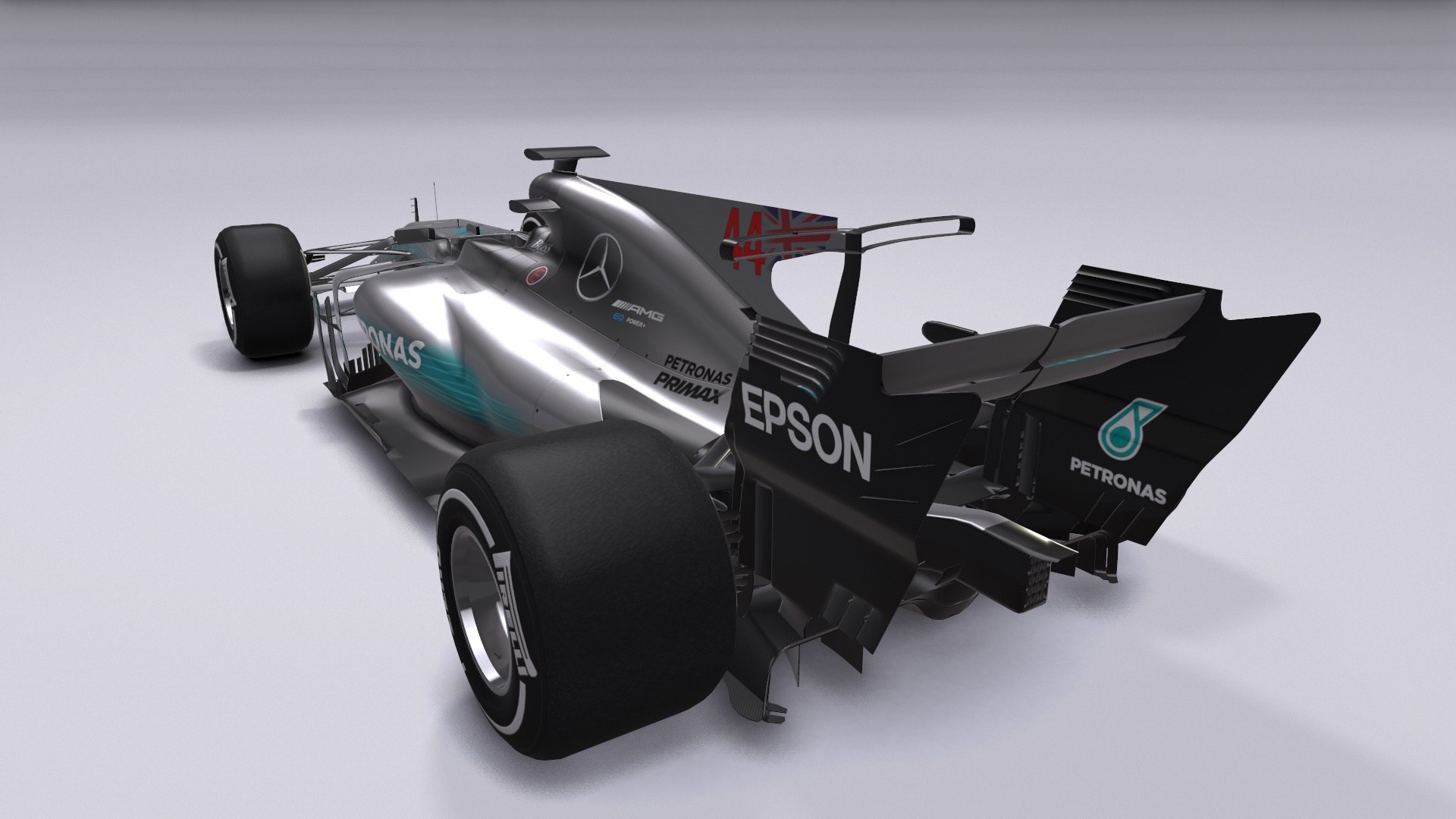 3D 2017 Mercedes W08 - TurboSquid 1197512