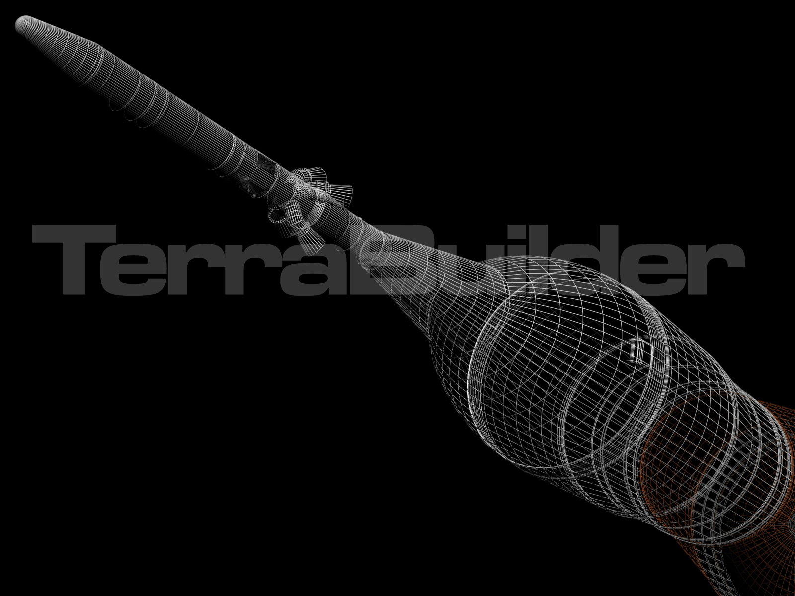 space launch sls heavy 3d model