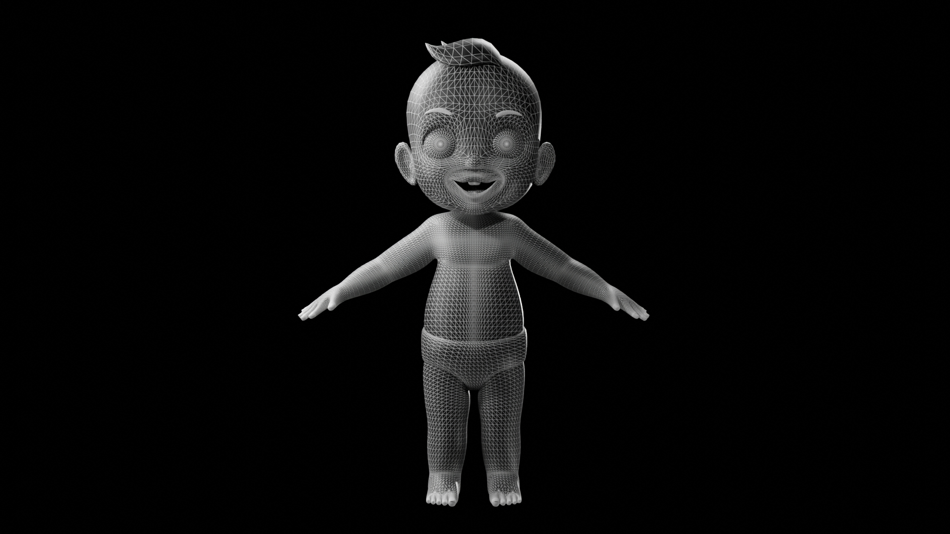3D Baby 3d Character Model model - TurboSquid 2005840
