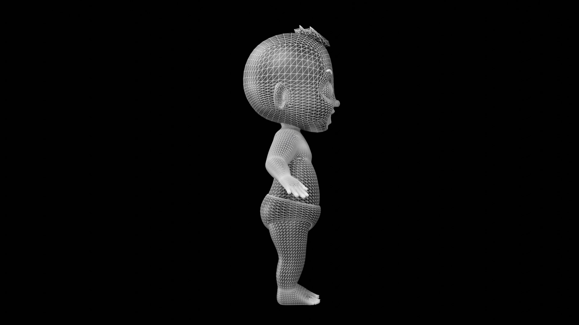 3D Baby 3d Character Model model - TurboSquid 2005840