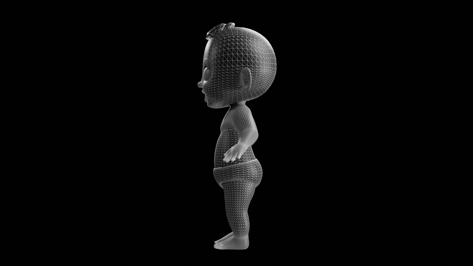 3D Baby 3d Character Model model - TurboSquid 2005840
