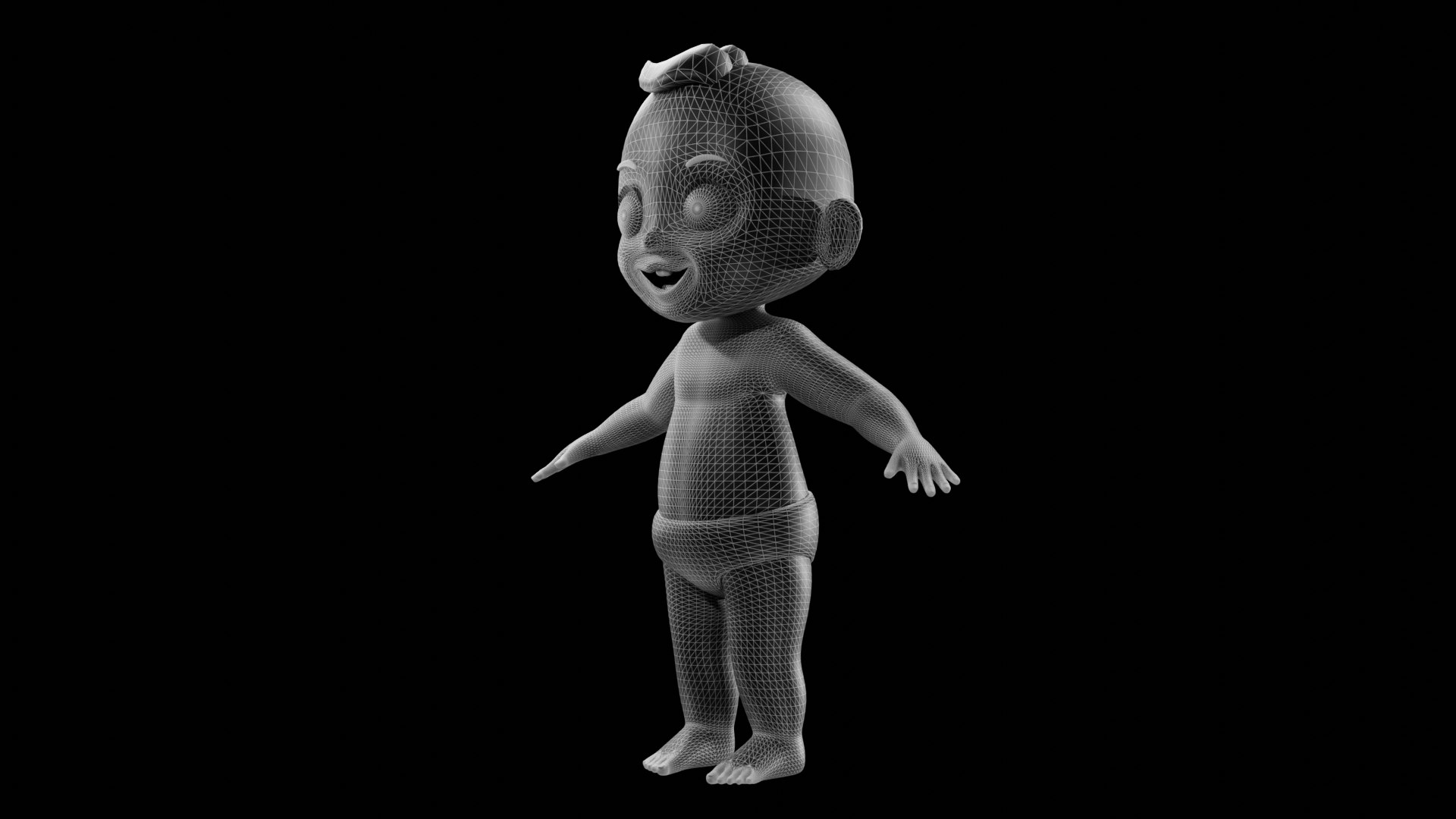 3D Baby 3d Character Model model - TurboSquid 2005840