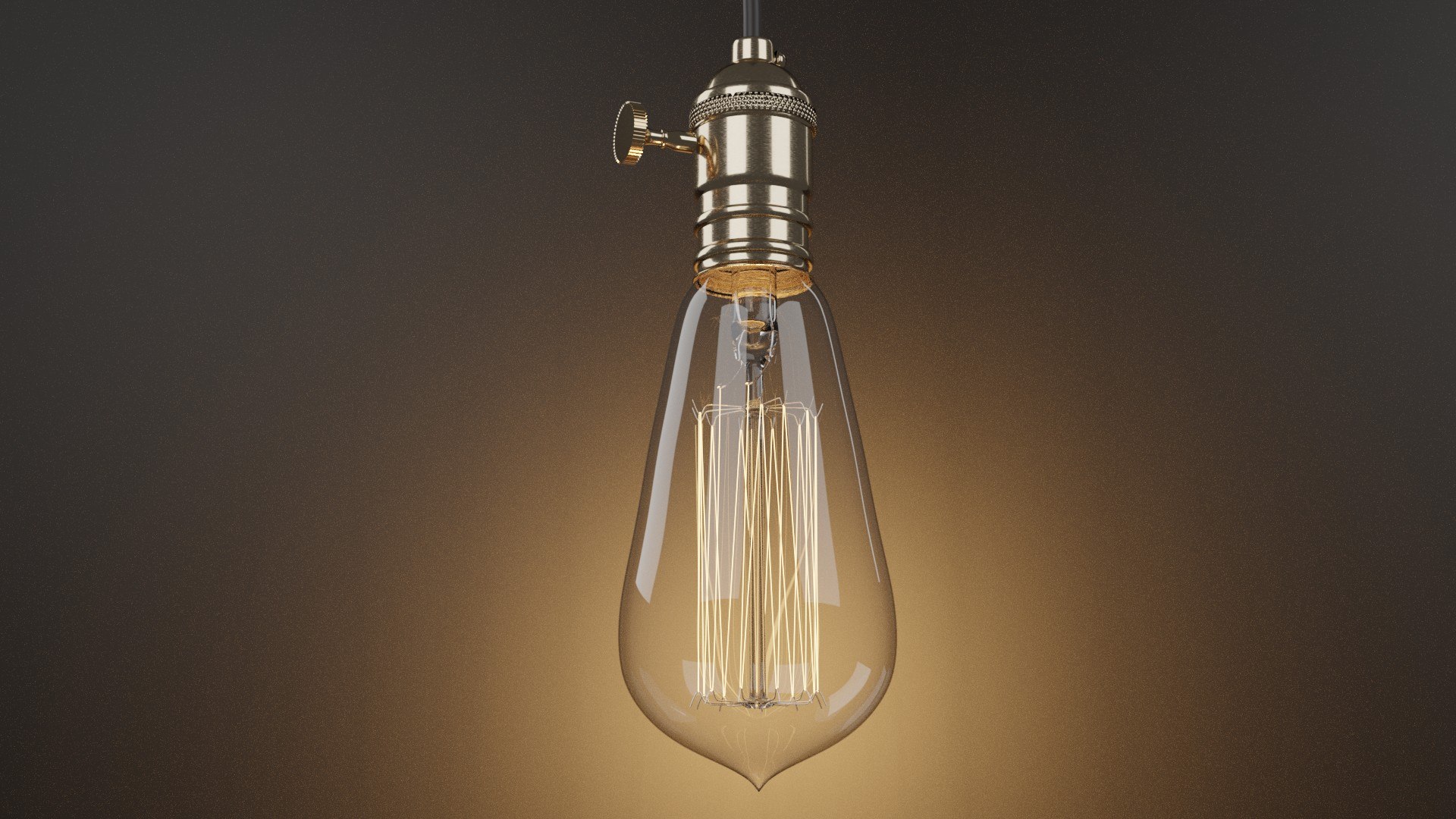 3D Model Edison Bulb - TurboSquid 1751574