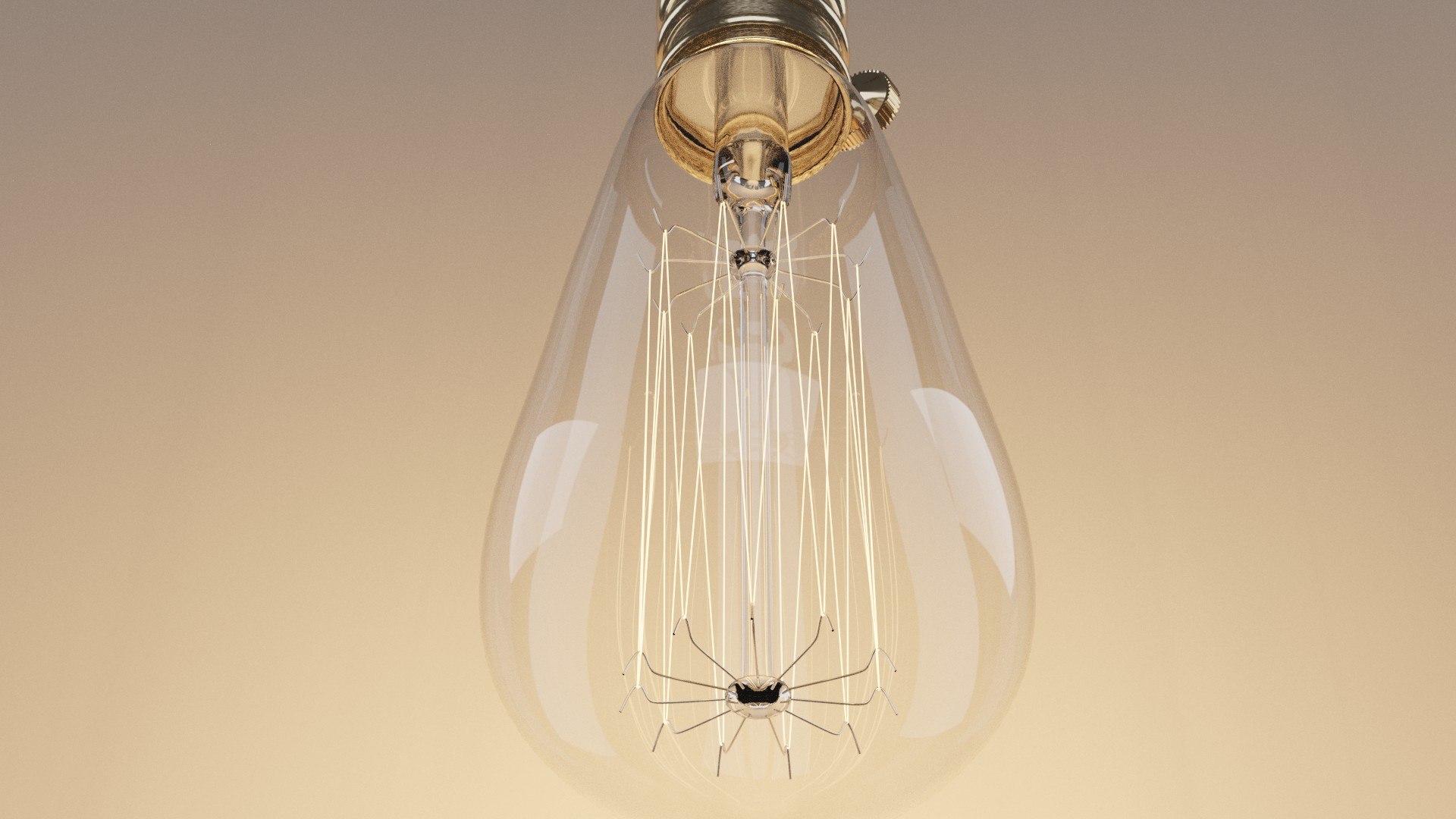 3D Model Edison Bulb - TurboSquid 1751574