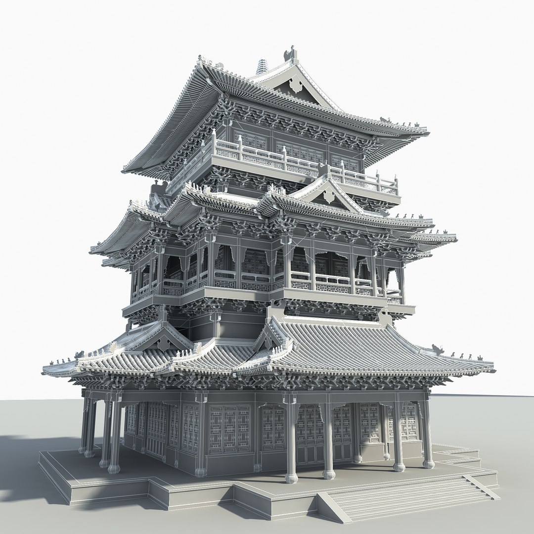 Ancient Architecture 5 Model - TurboSquid 1807309