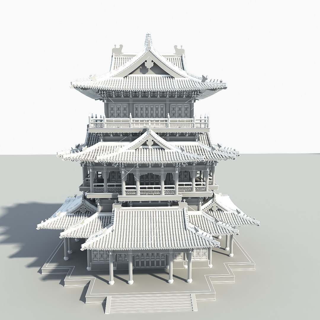Ancient Architecture 5 Model - TurboSquid 1807309
