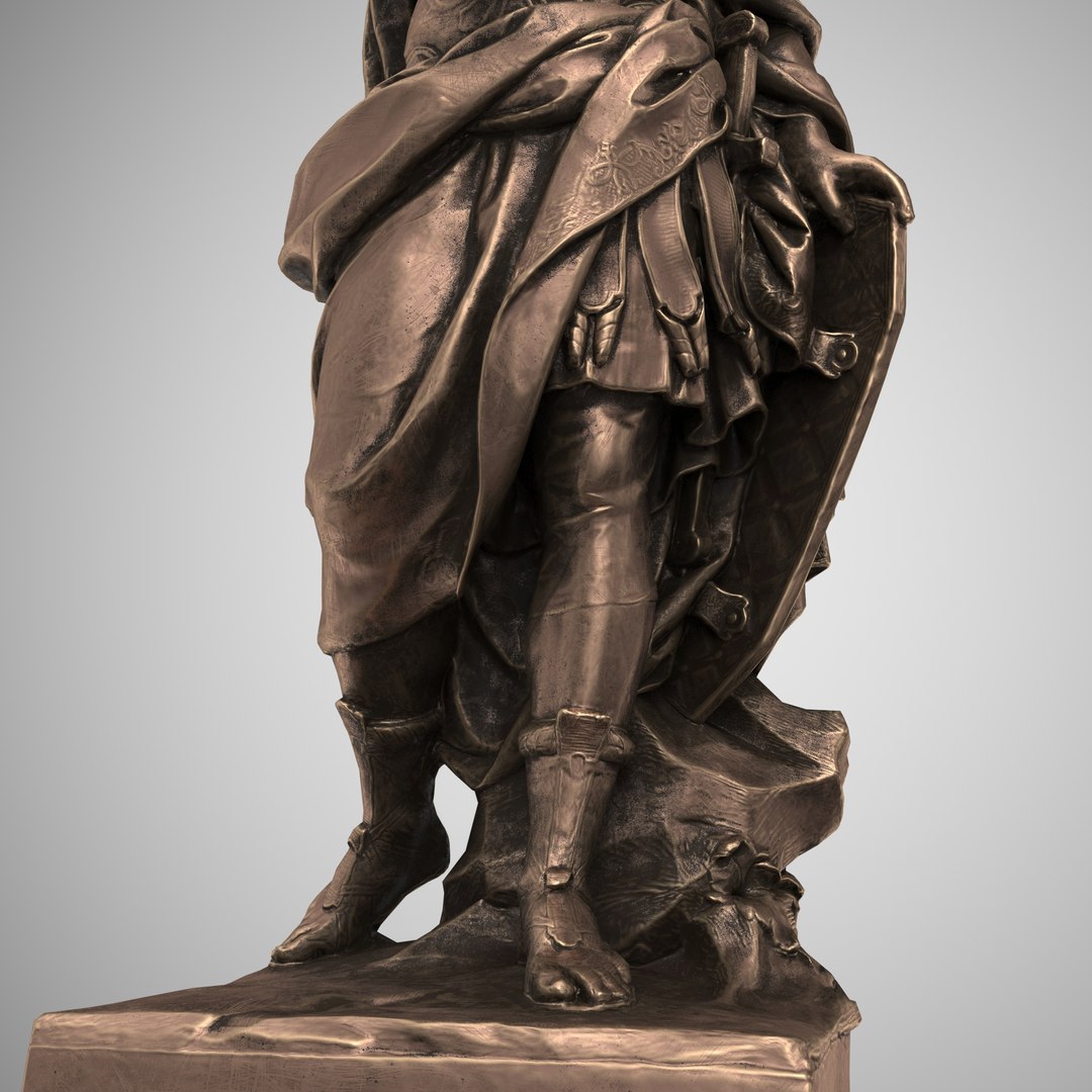 3D Julius Caesar Bronze 3D Model - TurboSquid 1818179