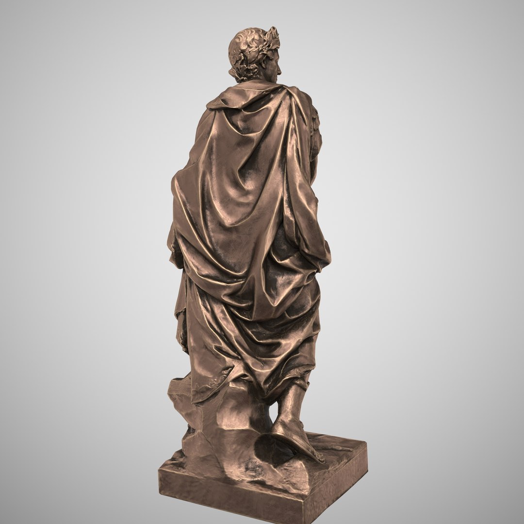3D Julius Caesar Bronze 3D Model - TurboSquid 1818179