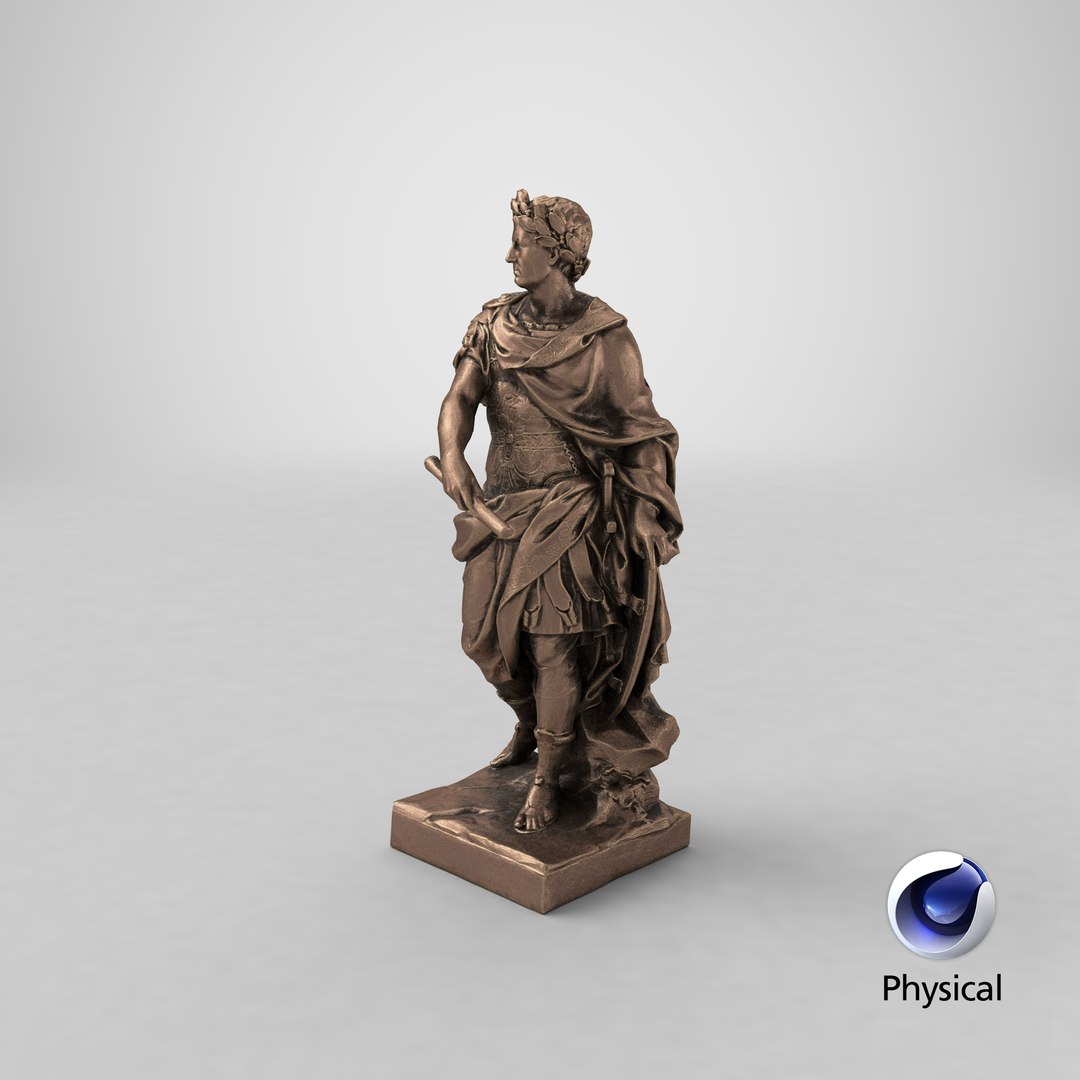3D Julius Caesar Bronze 3D Model - TurboSquid 1818179