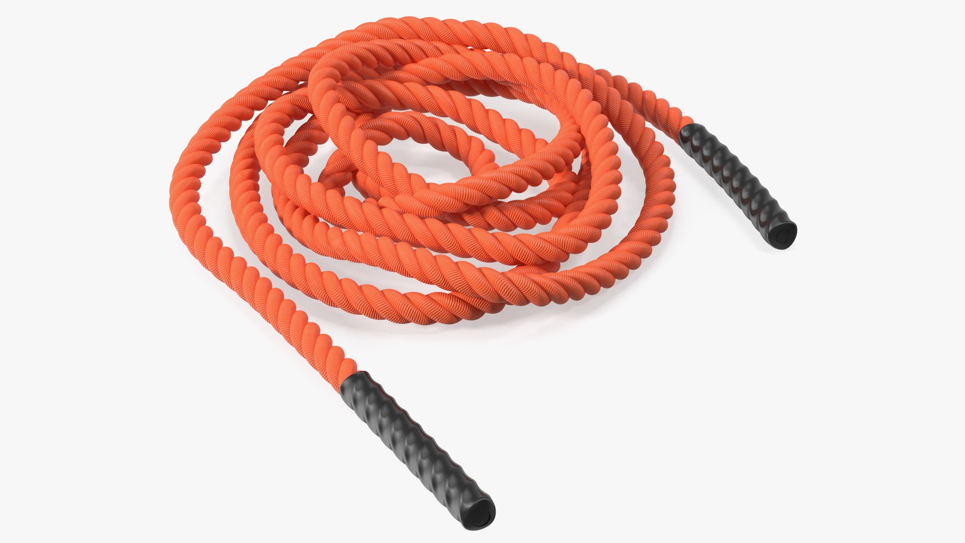 Fitness Battle Rope Orange 3D model - TurboSquid 1778353