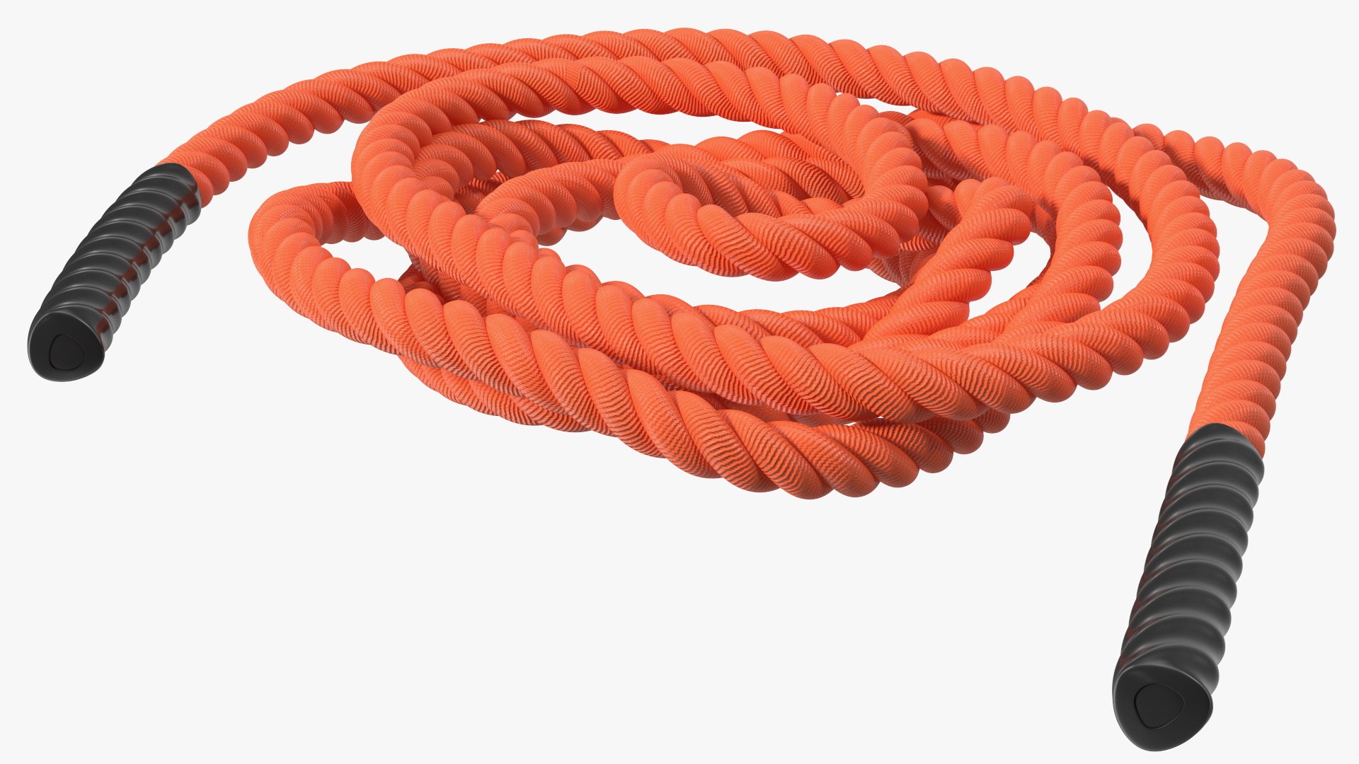 Fitness Battle Rope Orange 3D model - TurboSquid 1778353