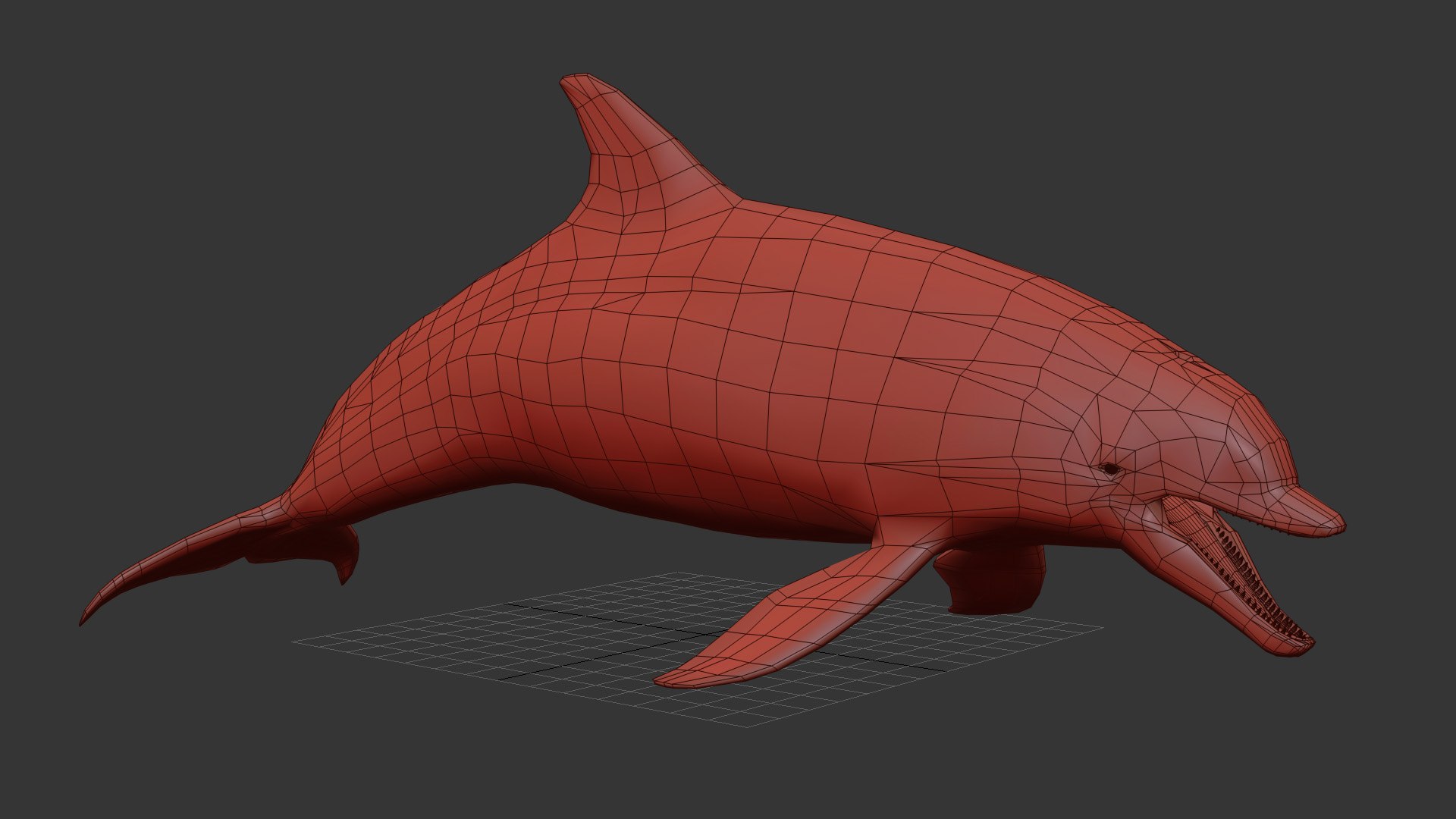 3D Animated Dolphin 3D Model - TurboSquid 2185529