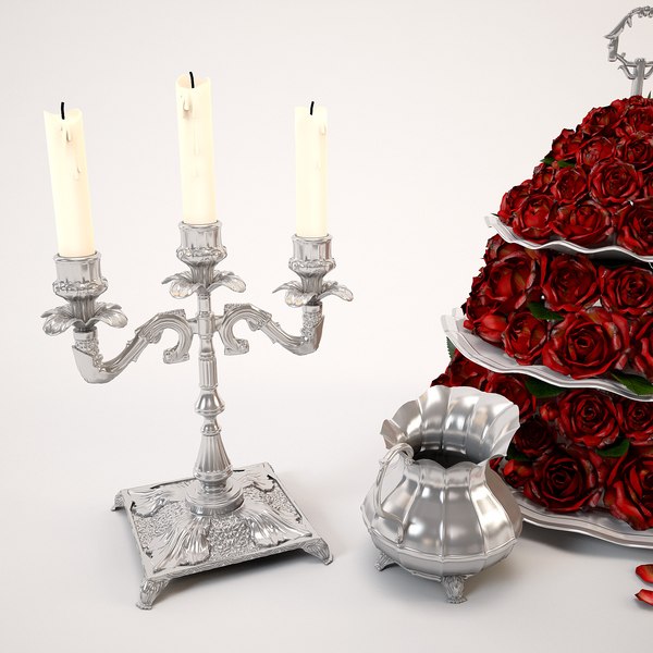 table layout 3d model