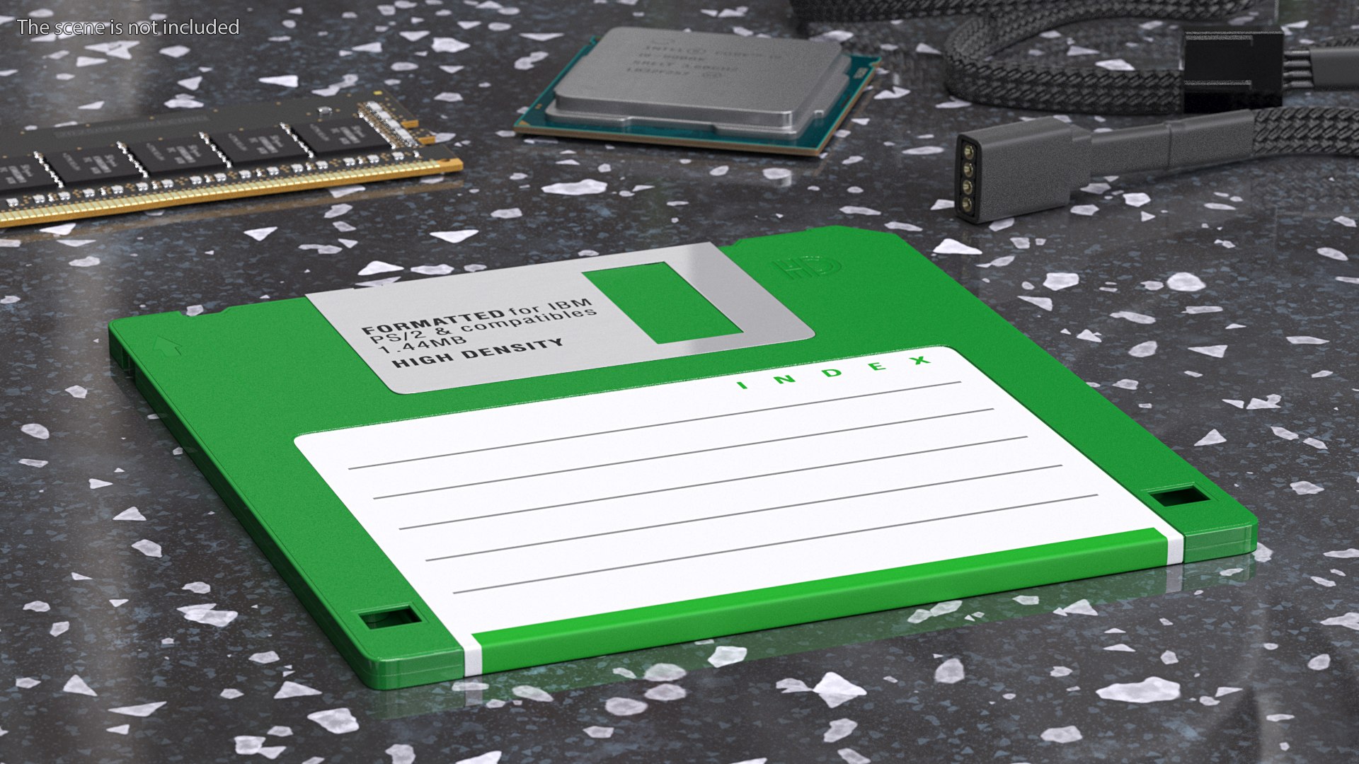 Double Sided Micro Diskette 3D - TurboSquid 1772217