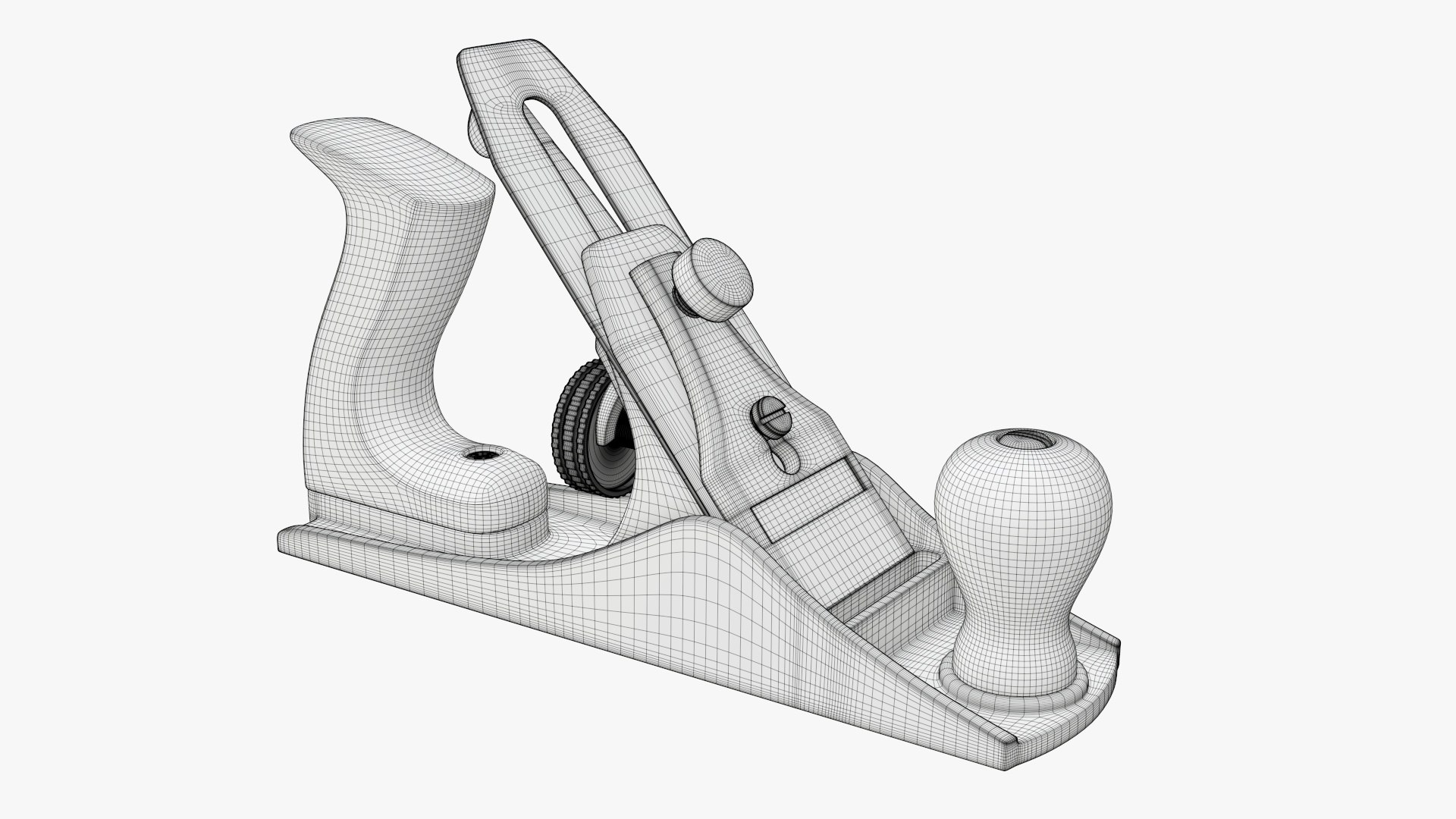 3D plane bench hand model - TurboSquid 1658481