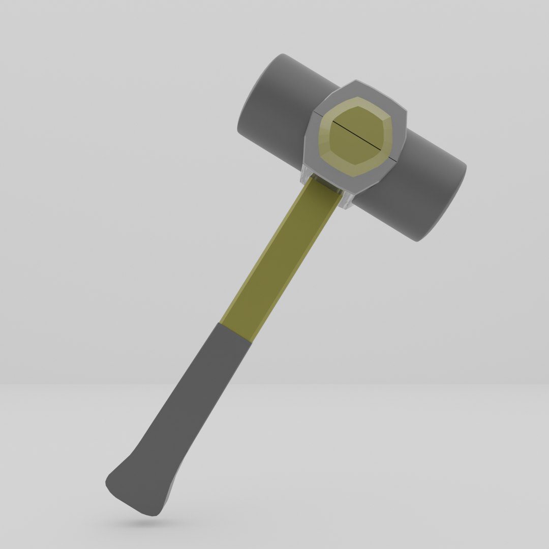 Simple Hammer 3D - TurboSquid 2328591
