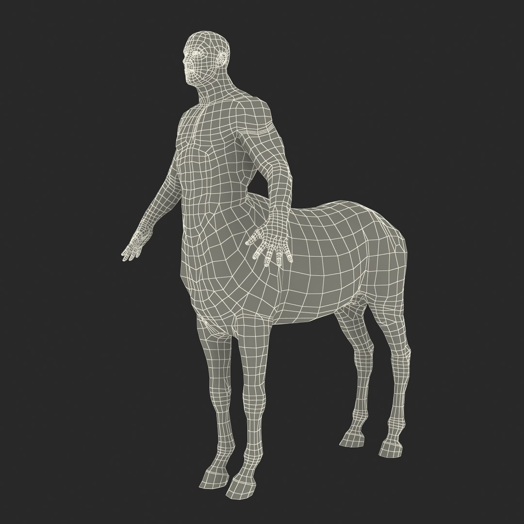 3d Centaur Model