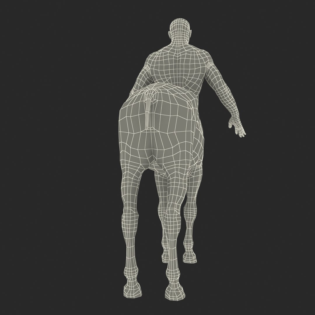 3d Centaur Model