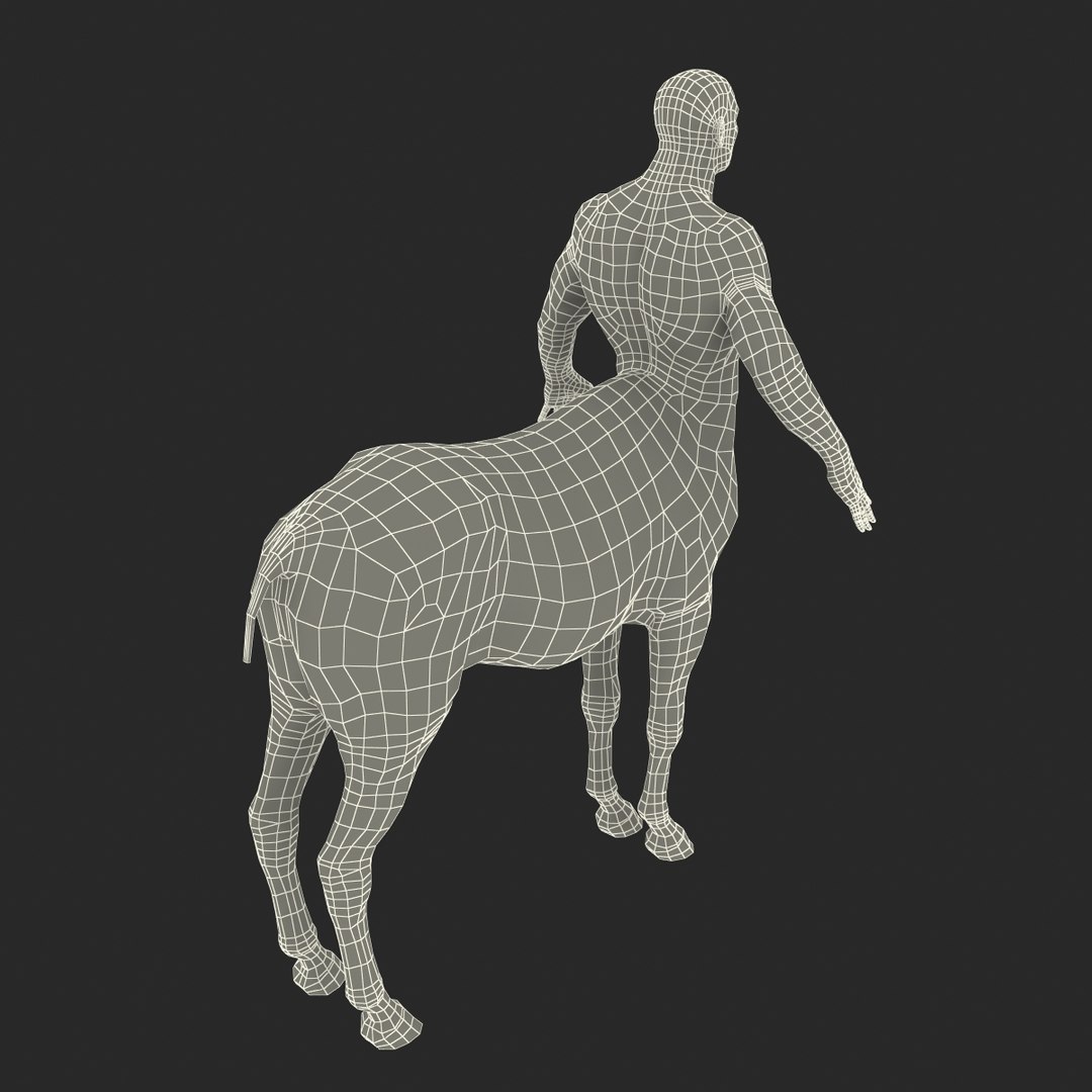 3d centaur model