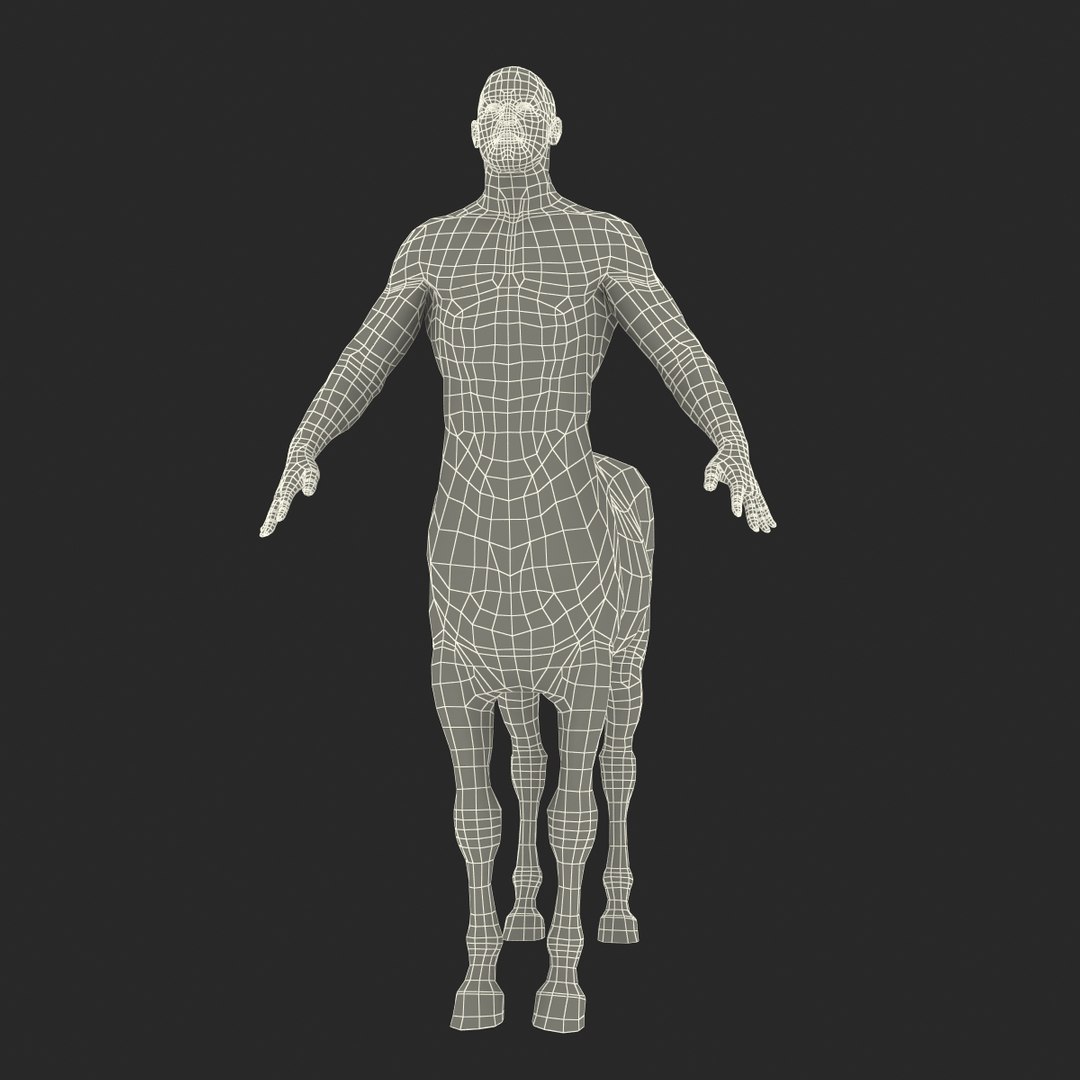 3d Centaur Model