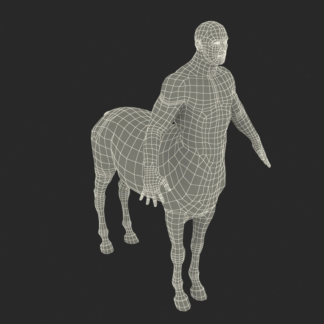3d centaur model