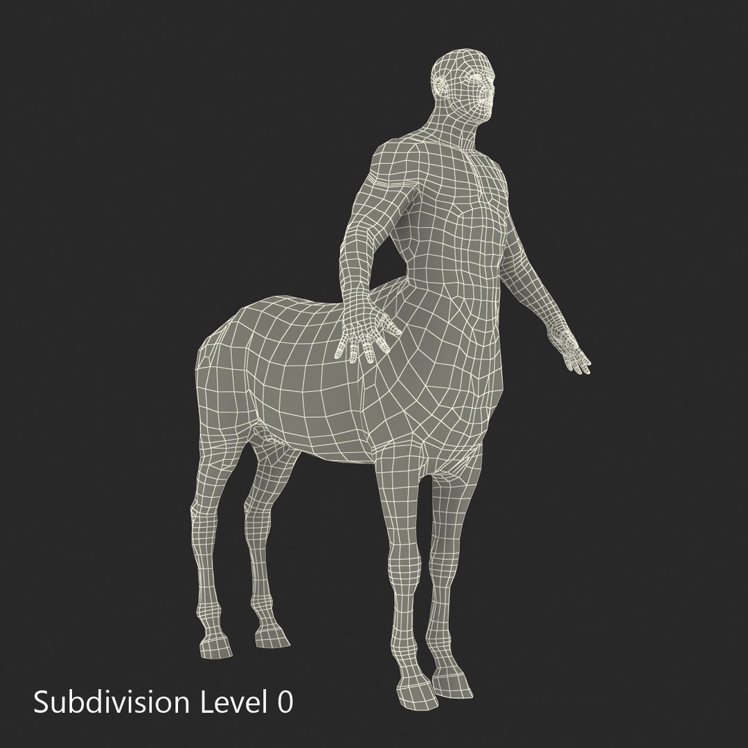 3d centaur model