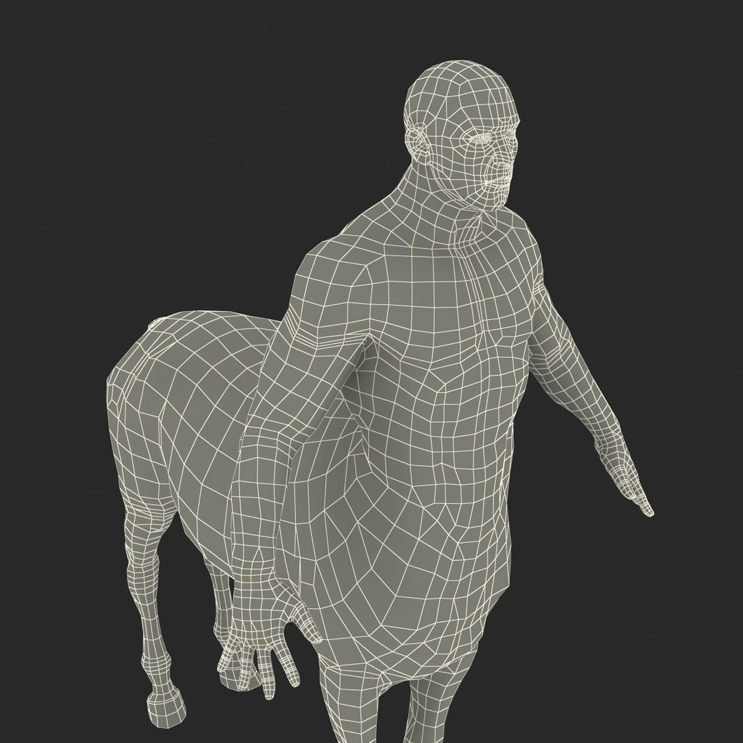 3d centaur model