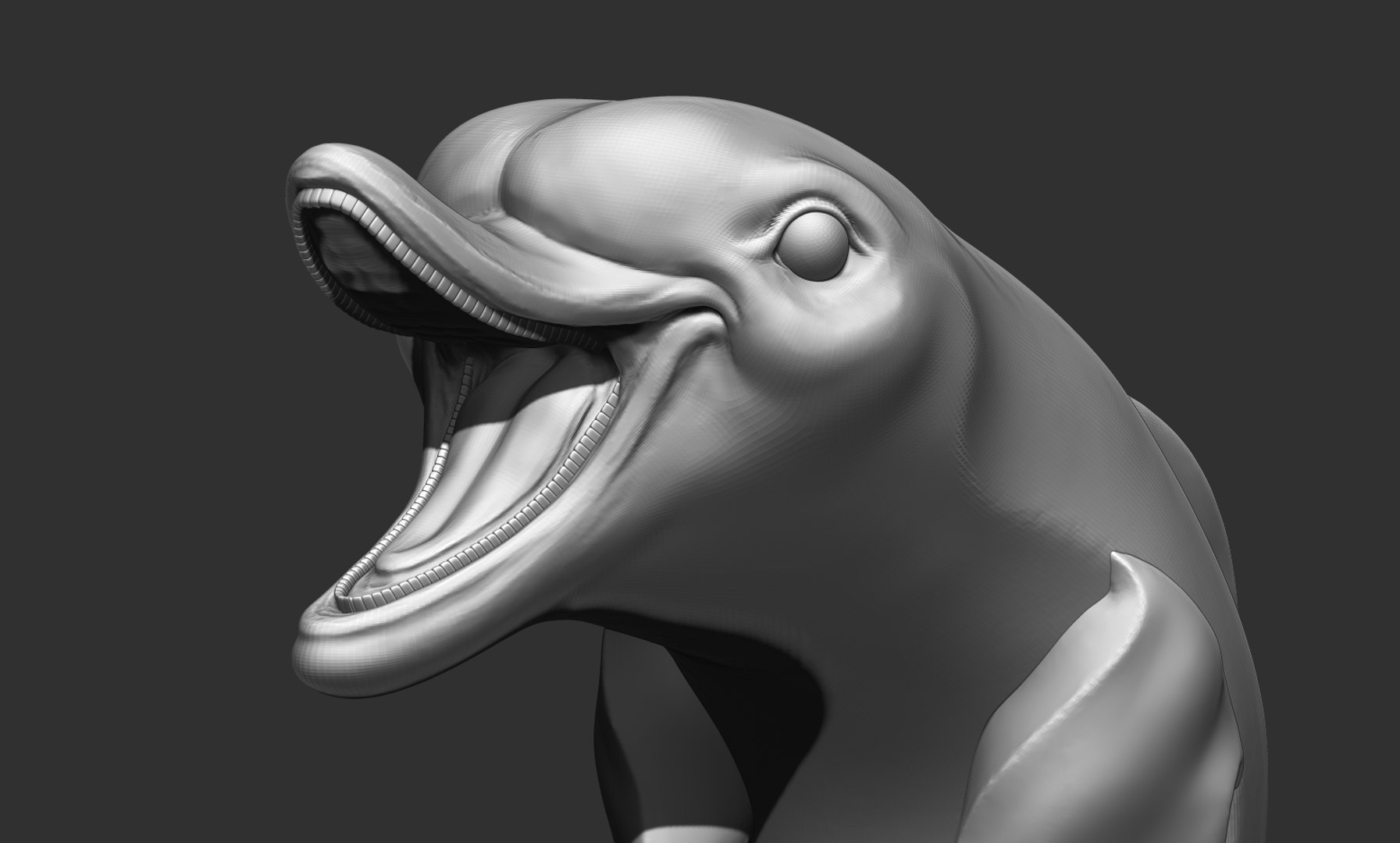 3D Dolphin - TurboSquid 1352287