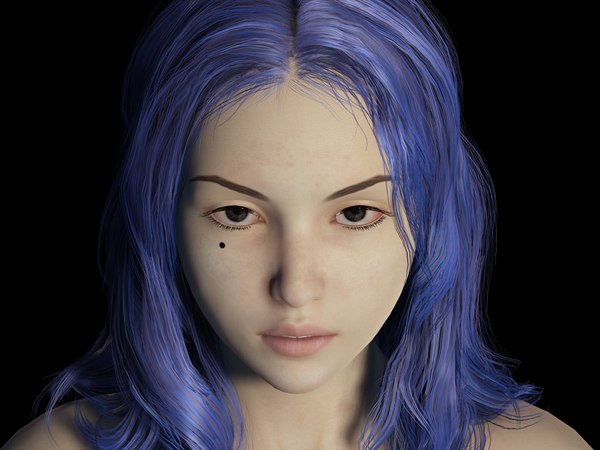 Realistic Female Game Ready Modelo 3D - TurboSquid 1881850
