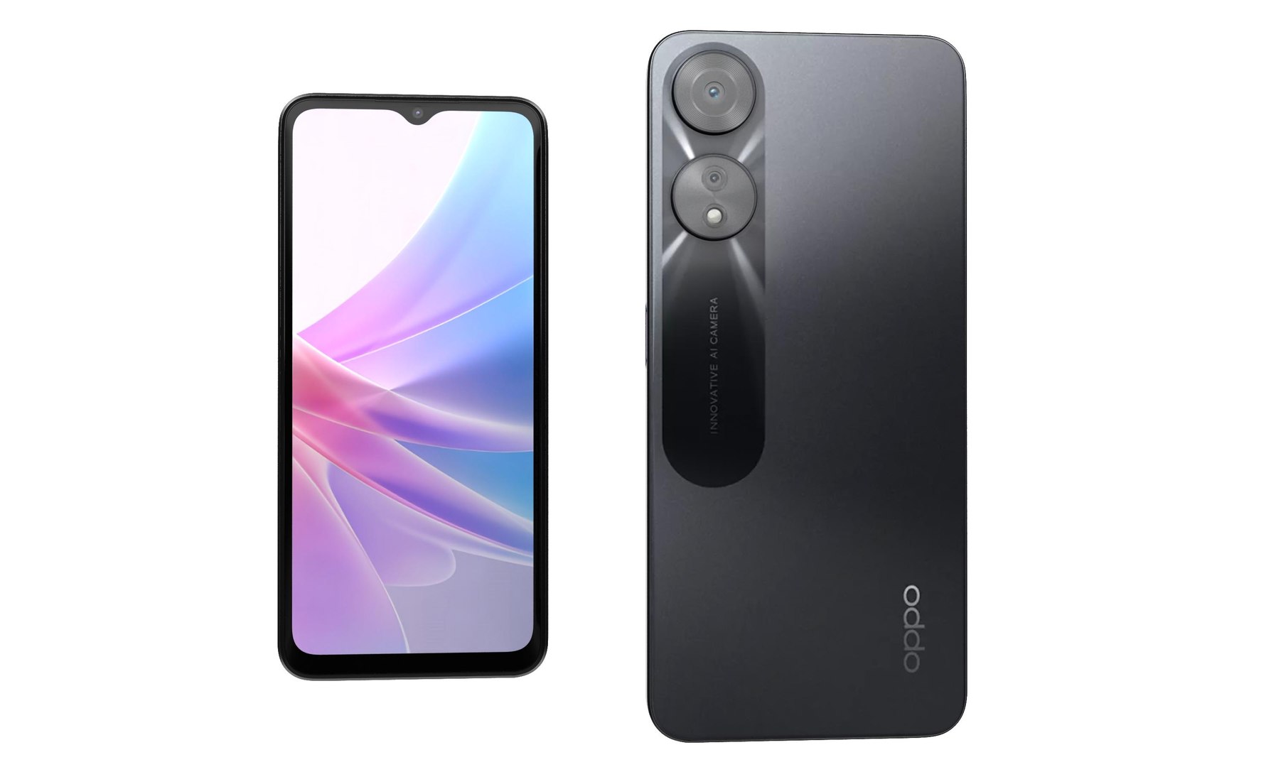 Oppo A58 All Colors 3D model - TurboSquid 1997803