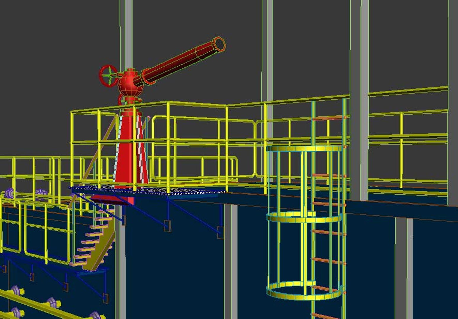 mudtank gas buster 3d max